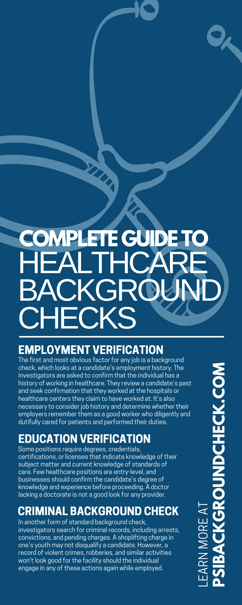 Complete Guide to Healthcare Background Checks